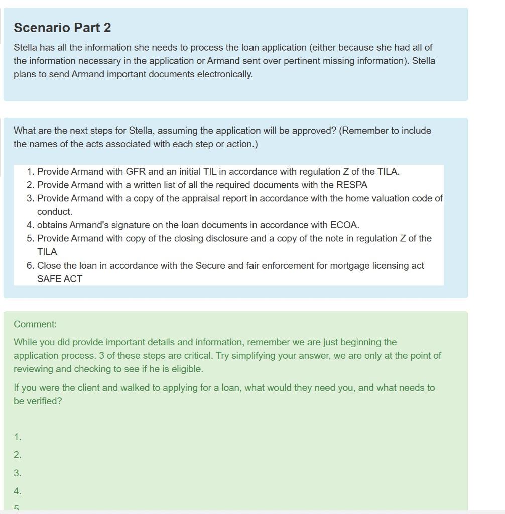 Scenario Part 2 Stella has all the information she | Chegg.com