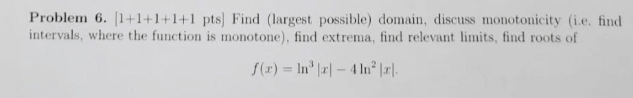 Solved Problem 6 [1 1 1 1 1 Pts ] Find