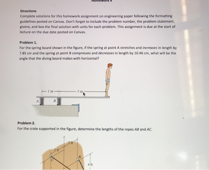 Solved Directions Complete solutions for this homework | Chegg.com