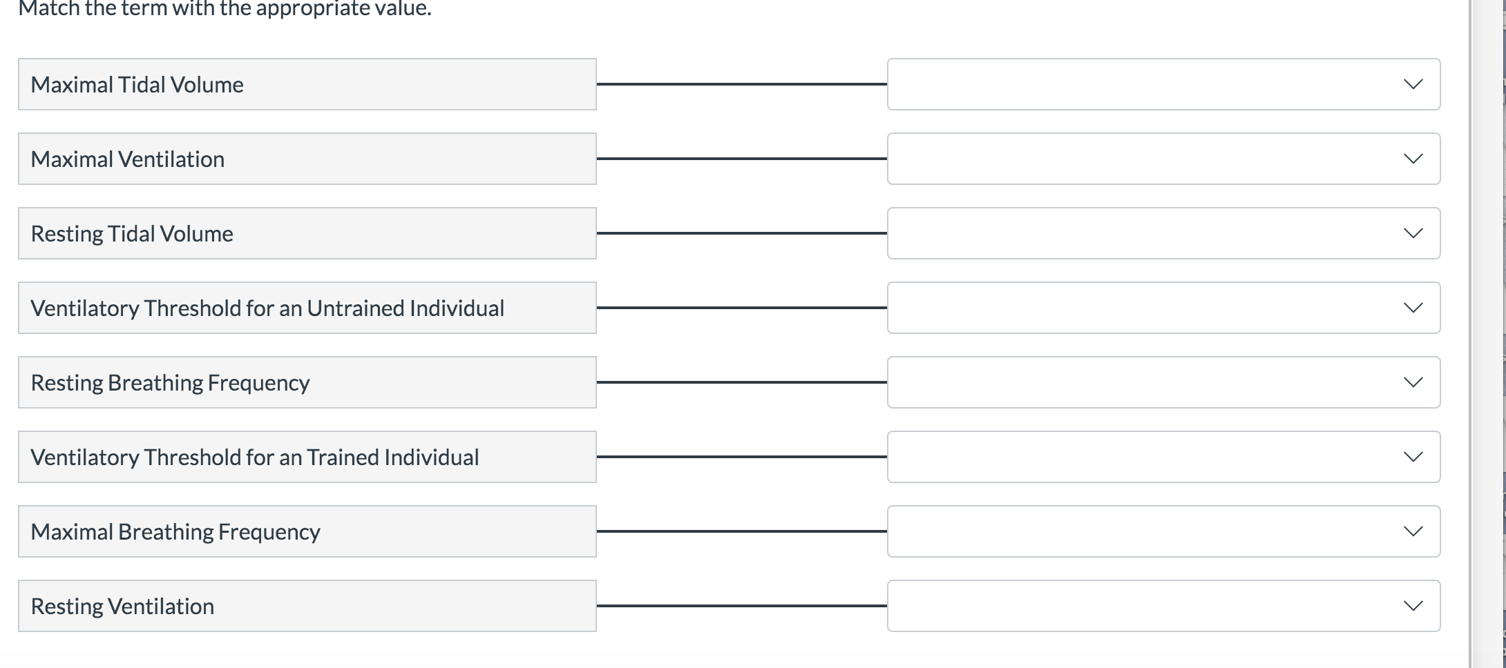 Solved Match the term with the appropriate value. Maximal | Chegg.com