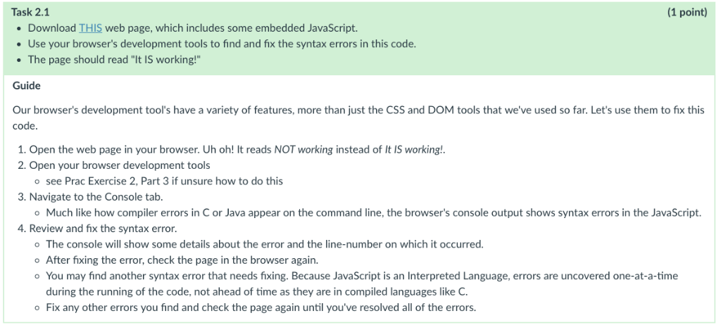 Solved Debug This Code Error Nerhtml Is Not A Function