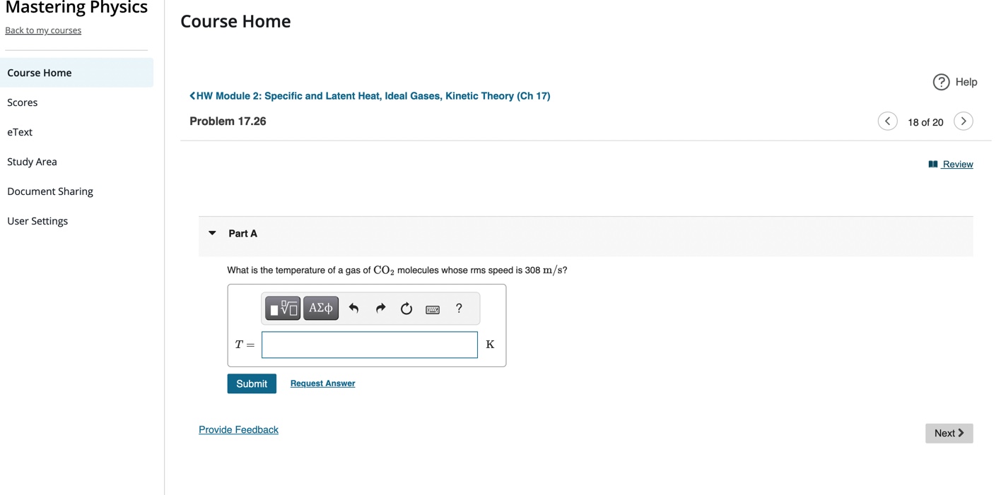 Solved Mastering PhysicsBack to my coursesCourse | Chegg.com