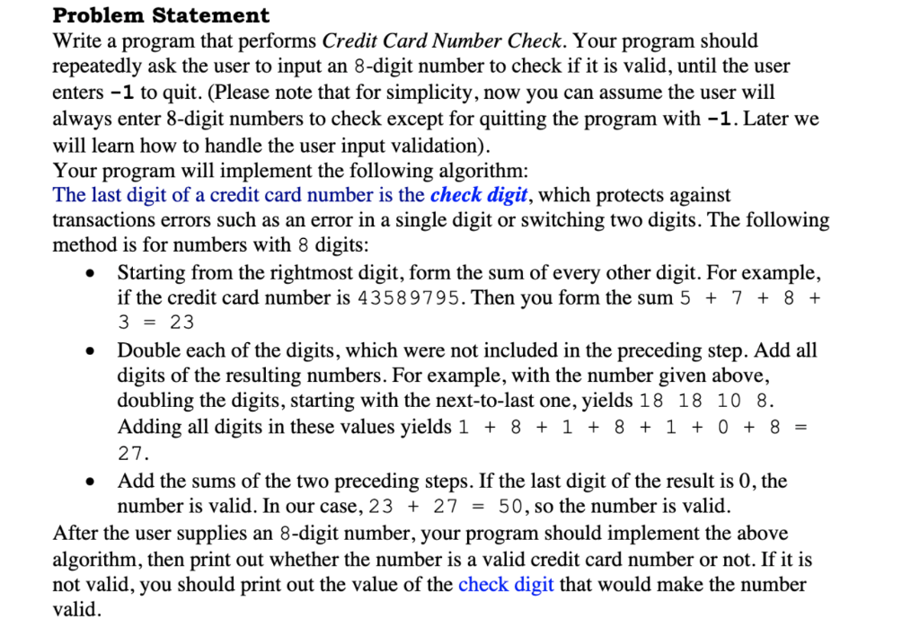 Solved Problem Statement Write A Program That Performs 7206