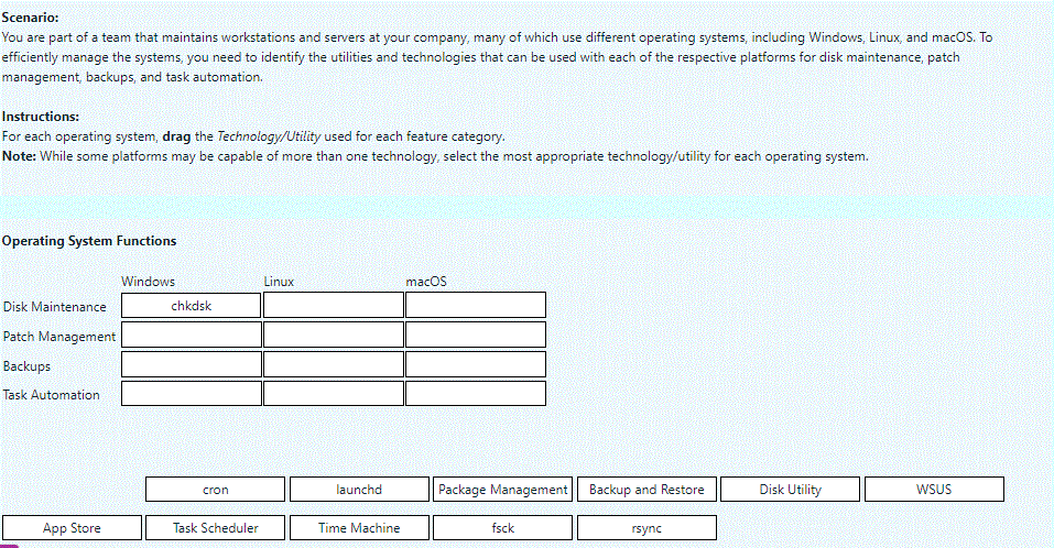 Solved Scenario: You are part of a team that maintains | Chegg.com
