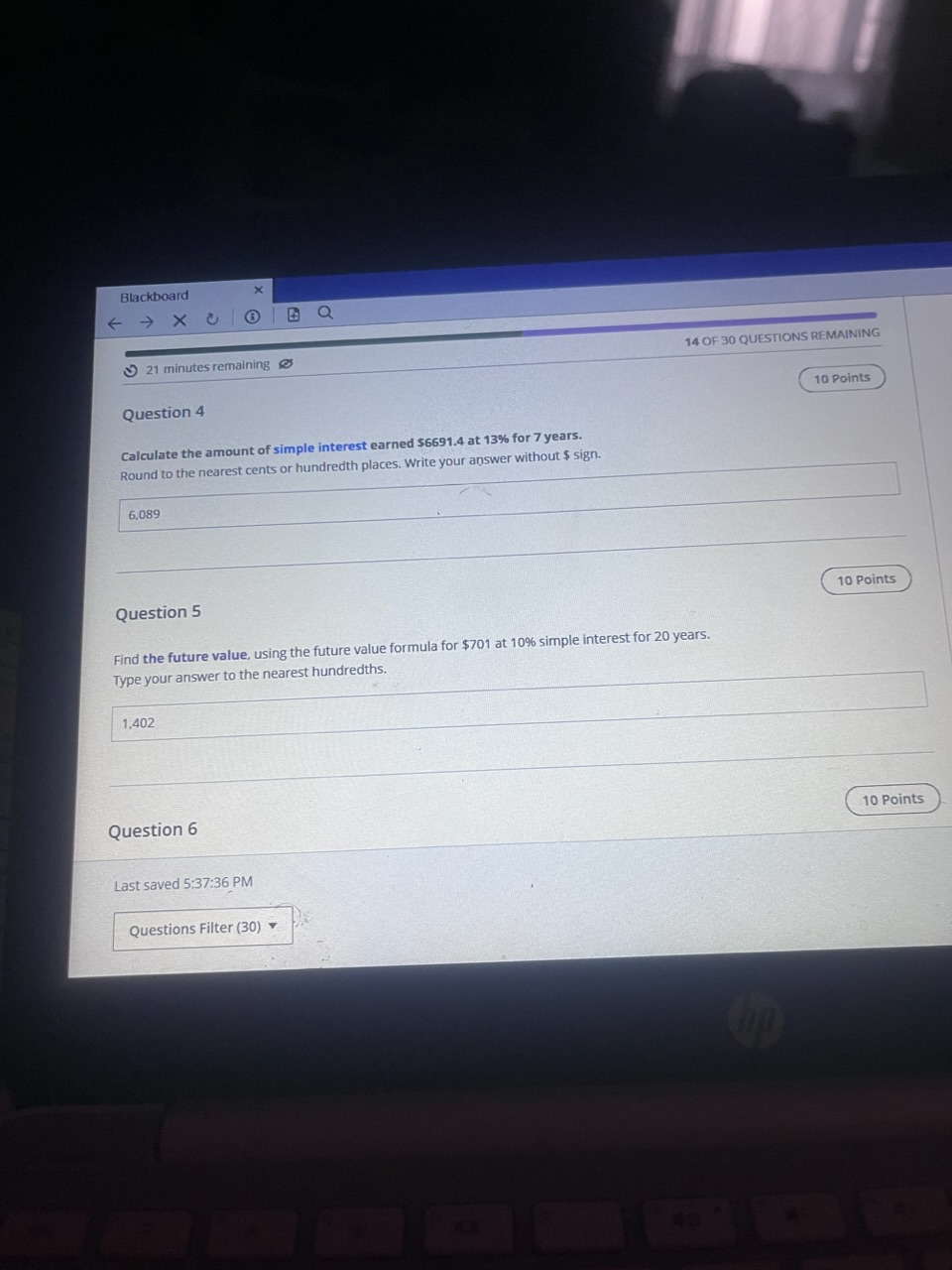 Solved Calculate the amount of simple interest earned | Chegg.com