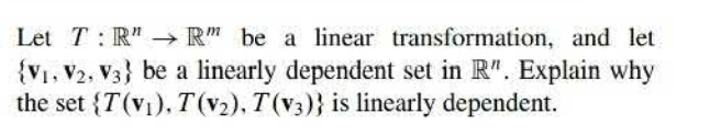 Solved Let T:Rn→Rm be a linear transformation, and let | Chegg.com