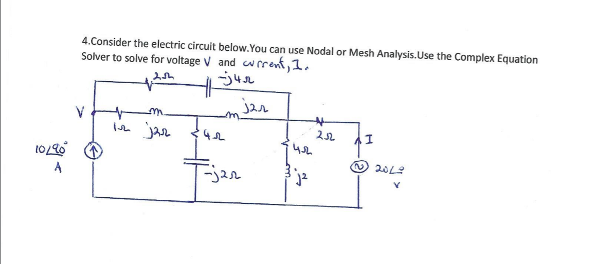 Solved 4.Consider the electric circuit below.You can use | Chegg.com