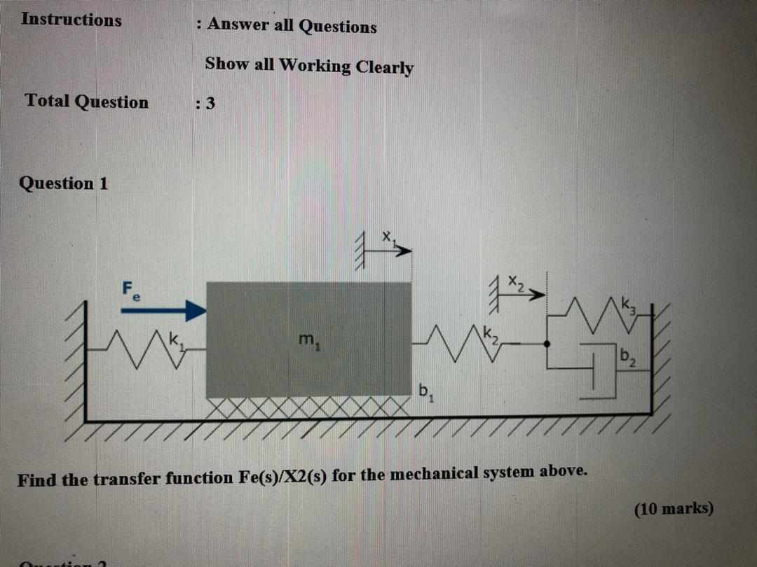 Solved Instructions : Answer all Questions Show all Working | Chegg.com