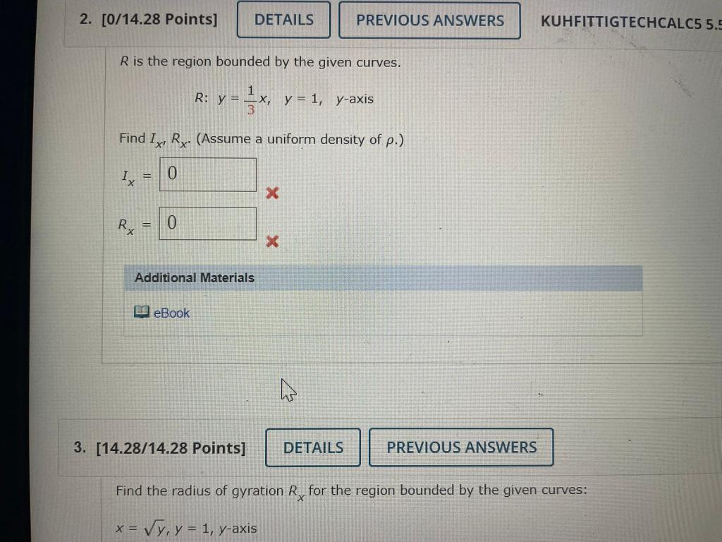 Solved [0/14.28 Points] KUHFITTIGTECHCALC5 5.5 R is the | Chegg.com