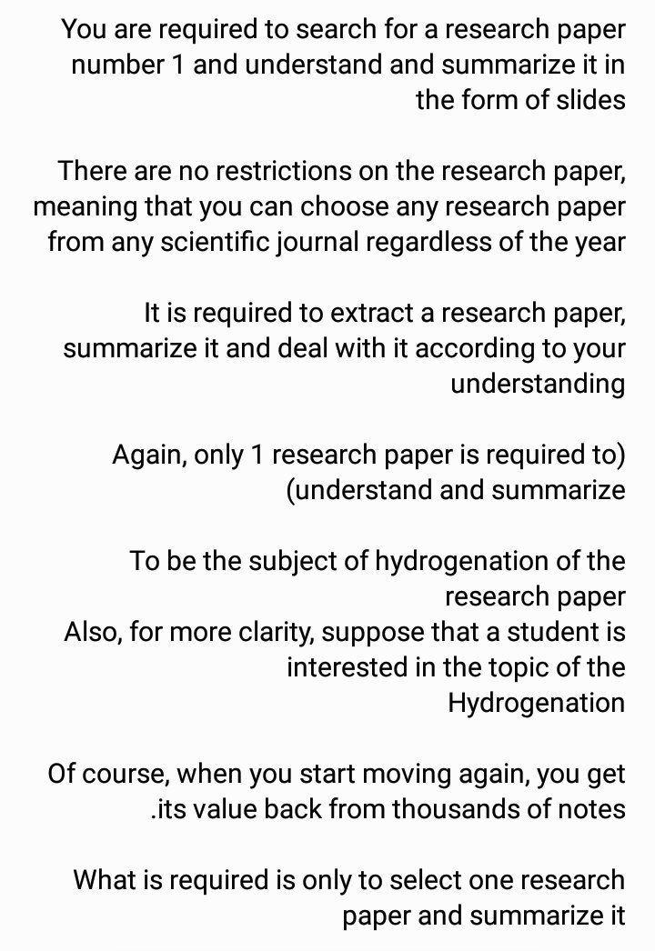 Solved You are required to search for a research paper | Chegg.com