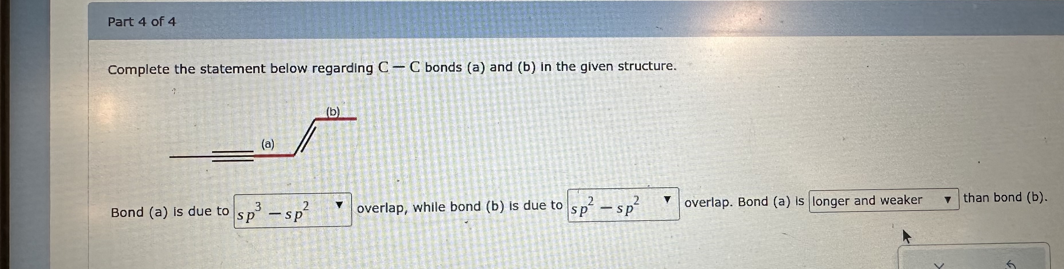 Solved Part 4 ﻿of 4Complete the statement below regarding | Chegg.com
