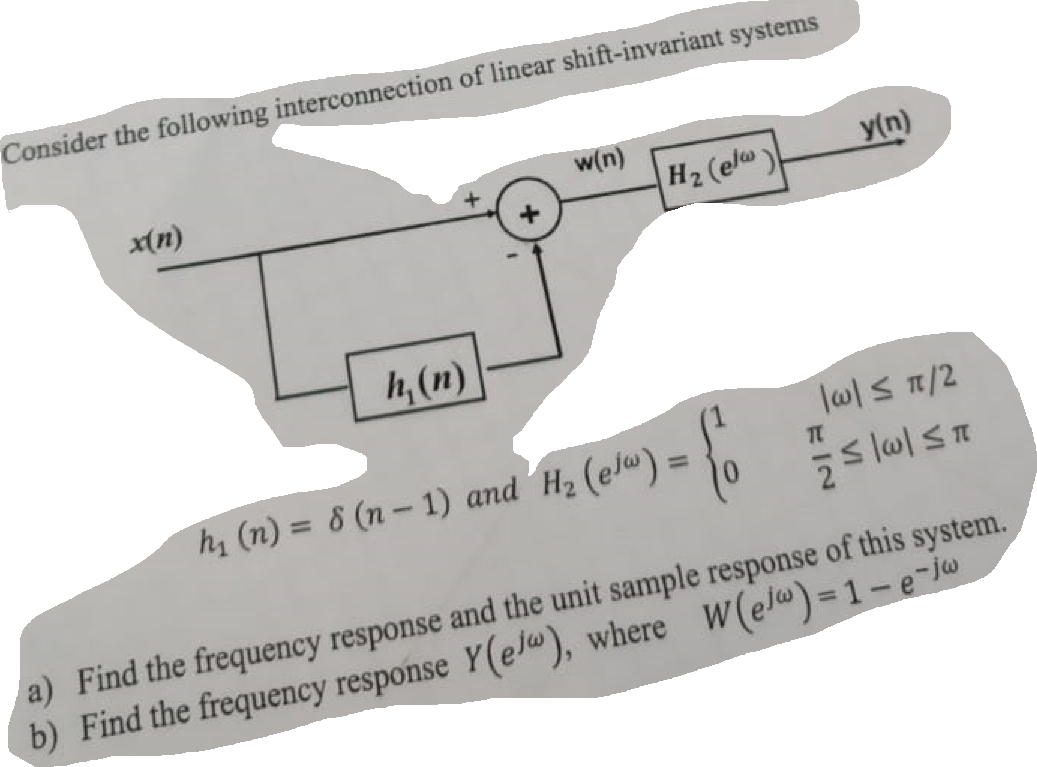 Solved Consider the following interconnection of linear | Chegg.com