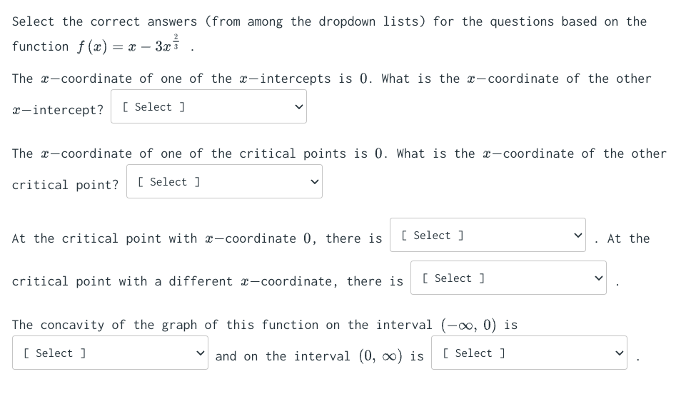 Solved Select the correct answers (from among the dropdown | Chegg.com