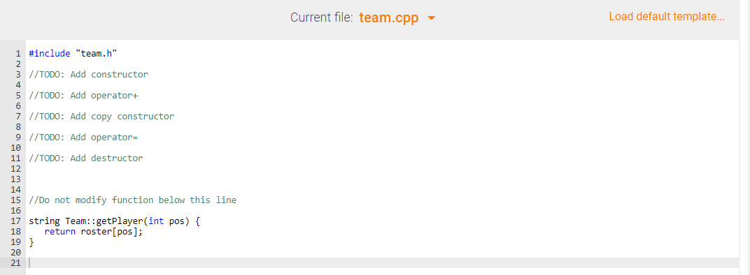 Solved In C++ please! I need it ASAP with EXACT OUTPUT! And | Chegg.com