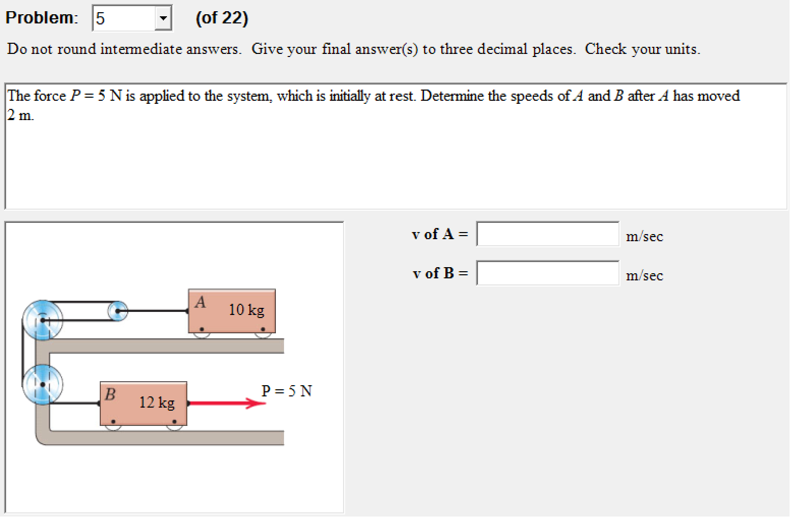 Solved Problem: (of 22) Do not round intermediate answers. | Chegg.com