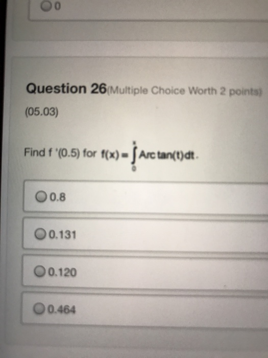 Solved Question 24 Multiple Choice Worth 2 points) (08.04) | Chegg.com