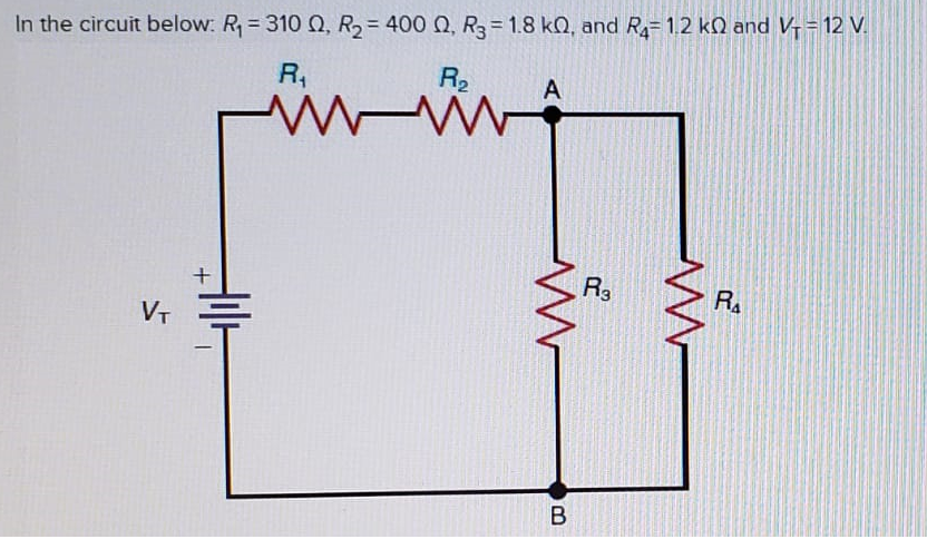Solved i) How much current flows away from point A? (in | Chegg.com