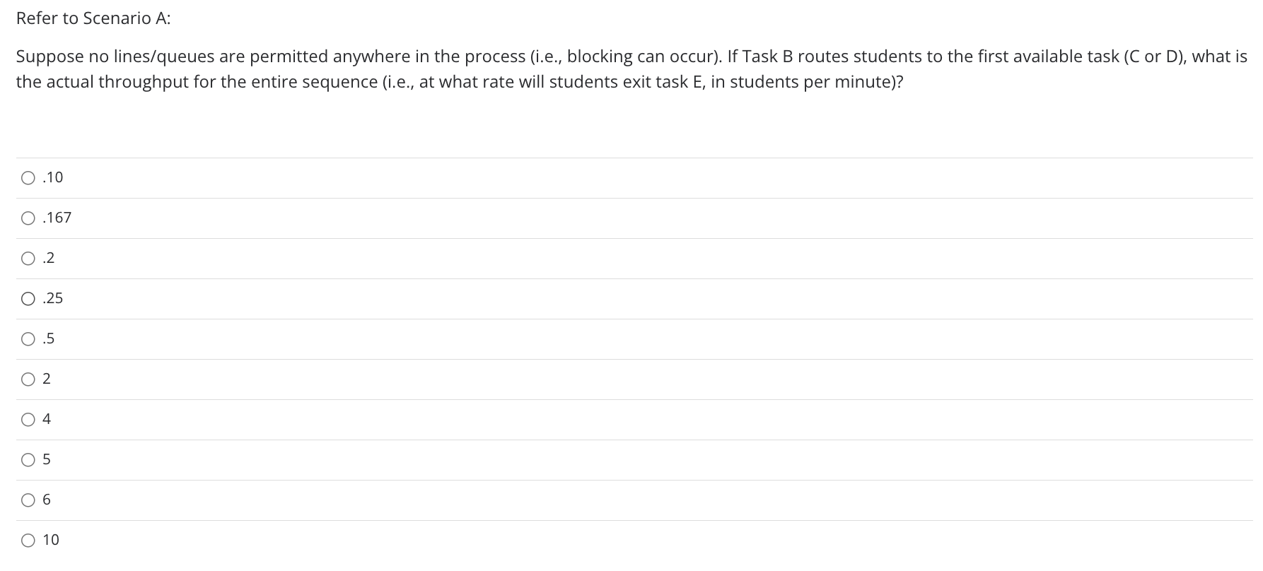 Scenario A: The figure below shows the process for | Chegg.com