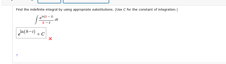 Solved Find the indefinite integral by using appropriate | Chegg.com