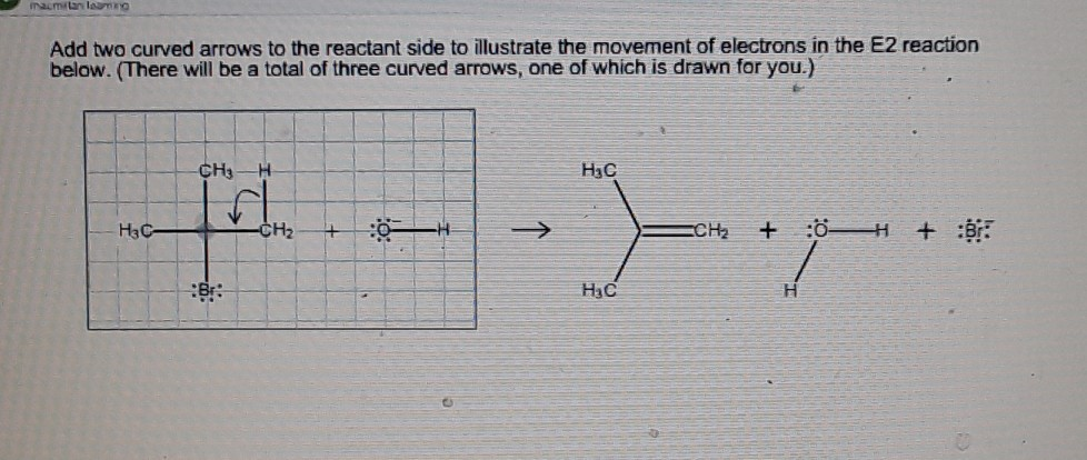 Solved Add two curved arrows to the reactant side to | Chegg.com
