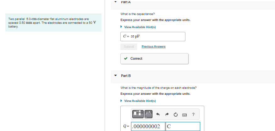 Solved Will upvote if correct for part B. Answer for part b | Chegg.com