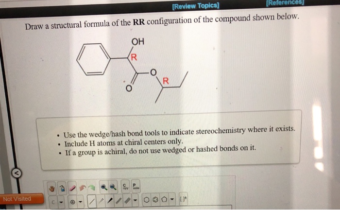 Solved Review Topics] References] Draw a structural formula | Chegg.com