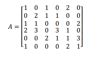 Solved 1 0 1 0 02 1 1 1 1 1 0 0 0 A= 2 3 0 3 0 0 2 1 1 0 0 0 | Chegg.com