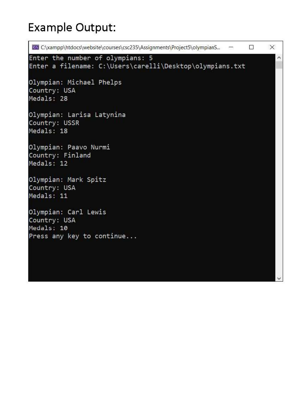 Solved I need help writing these 5 procedures; the previous | Chegg.com