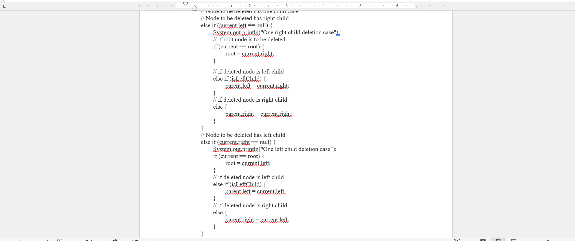 1) Part one // filename: myBST.java public class | Chegg.com