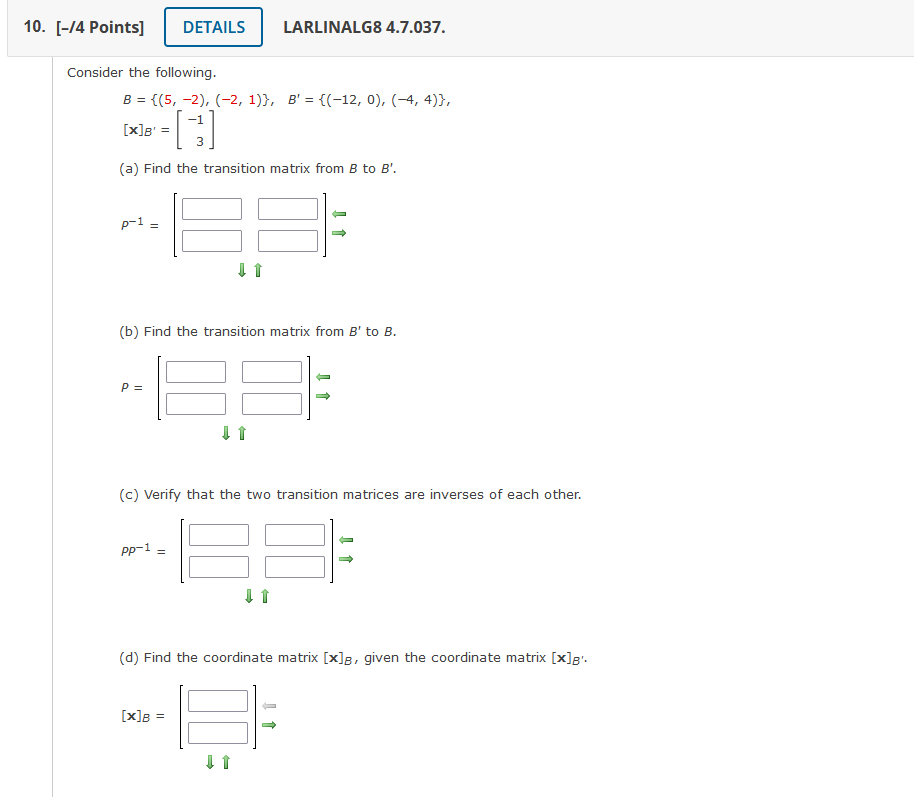 Solved Consider the following. | Chegg.com