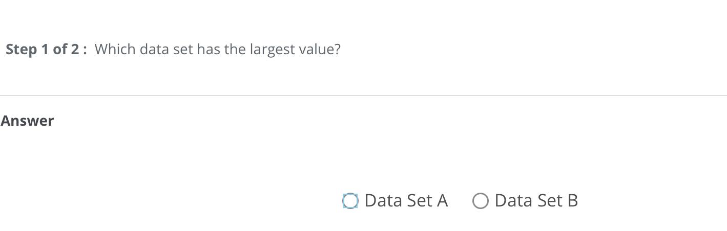 Solved Consider the following box plots for Data Set A and | Chegg.com