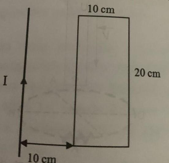 Solved a rectangular loop as shown in the figure below whose | Chegg.com