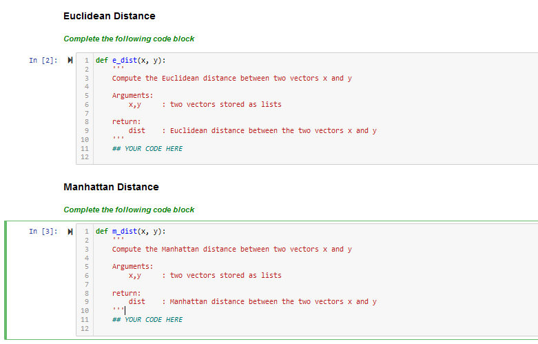 Overview k-NN is a supervised machine learning | Chegg.com
