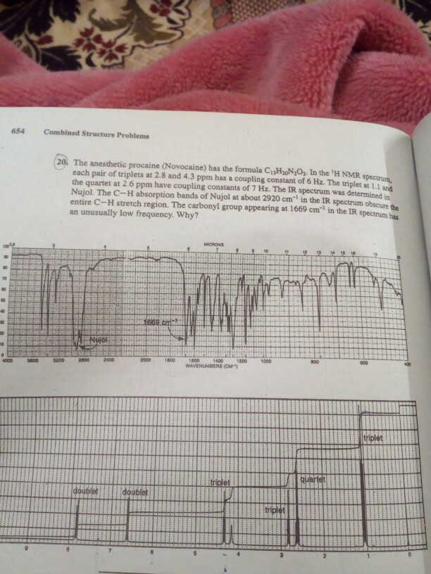 Solved The anesthetic procaine (Novocaine) has the formula | Chegg.com