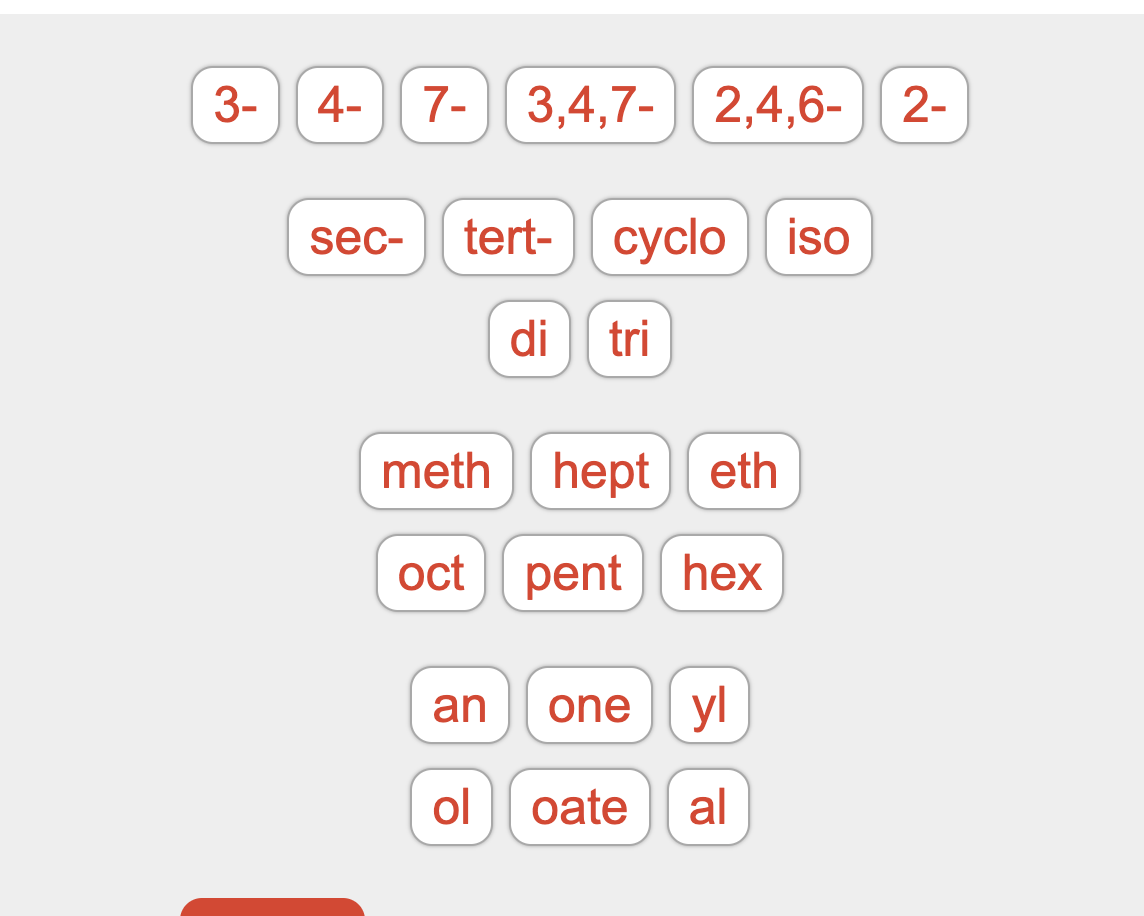Solved Provide the correct IUPAC name for the compound shown | Chegg.com