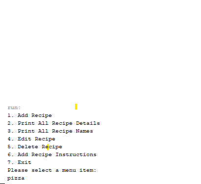 Assignment 8-2 Stepping Stone Lab Six: RecipeBox | Chegg.com
