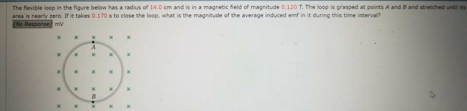 Solved The flexible loop in the figure below has a radius of | Chegg.com