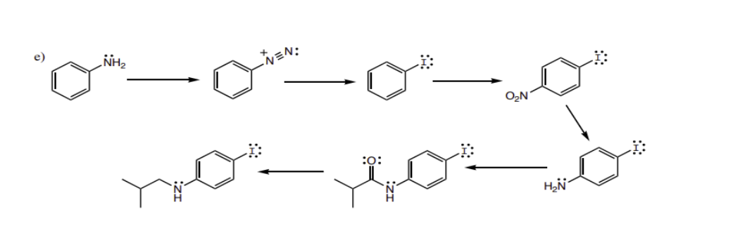 Solved 9. Fill in the reagents and intermediate products | Chegg.com