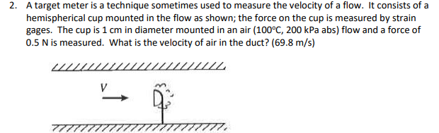 Solved 2. A target meter is a technique sometimes used to | Chegg.com