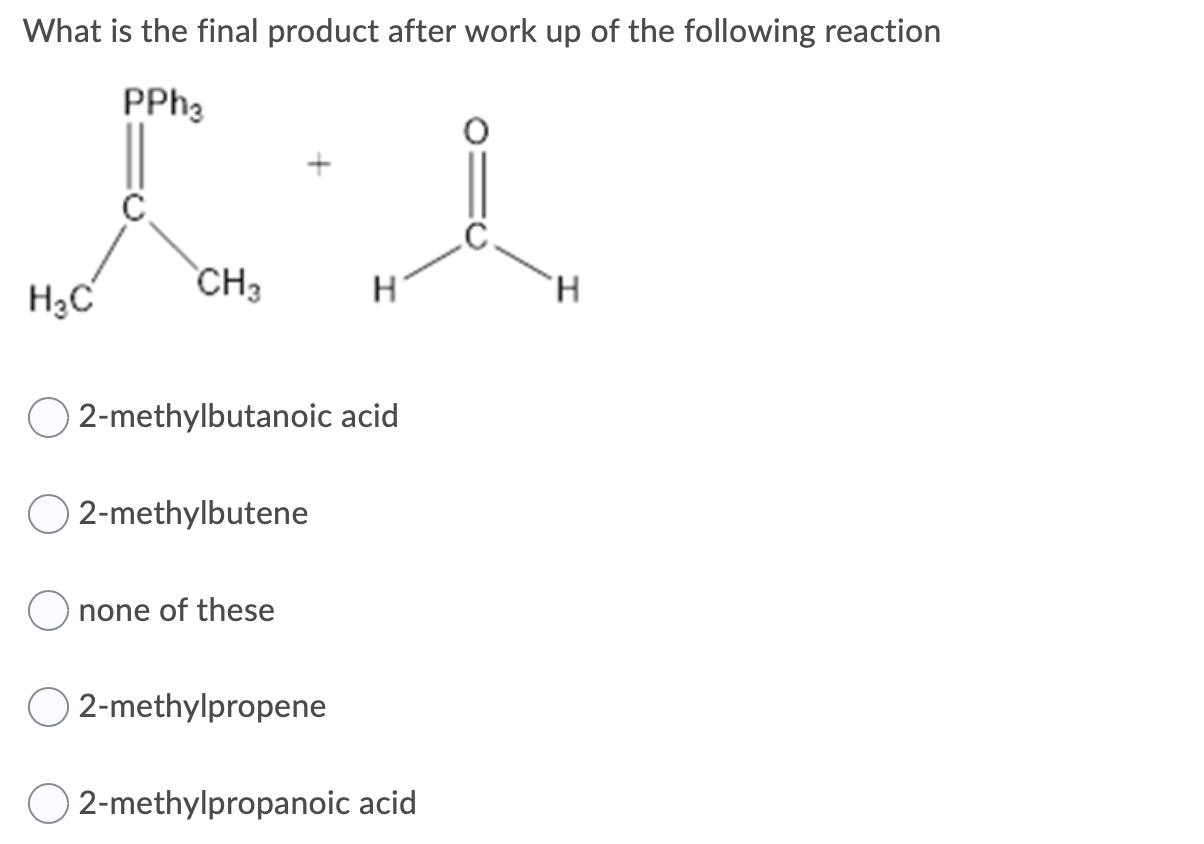 Solved One equivalent of methyl lithium in reaction with | Chegg.com