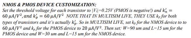 1. CMOS INV A. Build a CMOS Inverter using one NMOS | Chegg.com