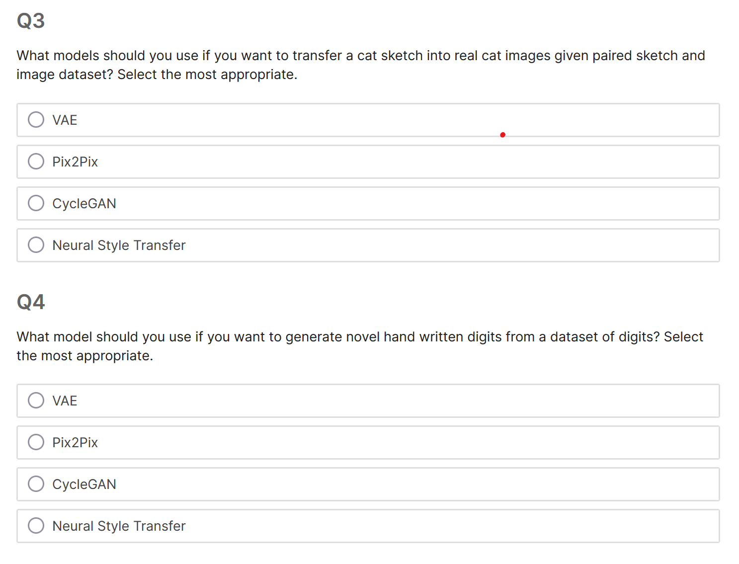 Solved Q3 What models should you use if you want to transfer | Chegg.com