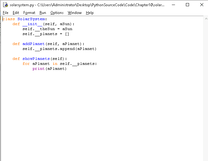 Solved Modify the SolaySystem class to support more than one | Chegg.com