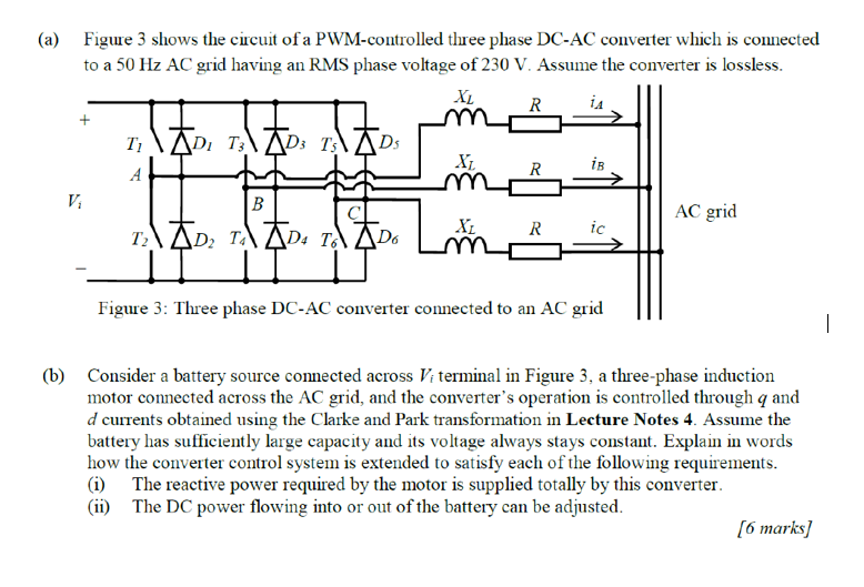 (a) Figure 3 shows the circuit of a PWM-controlled | Chegg.com