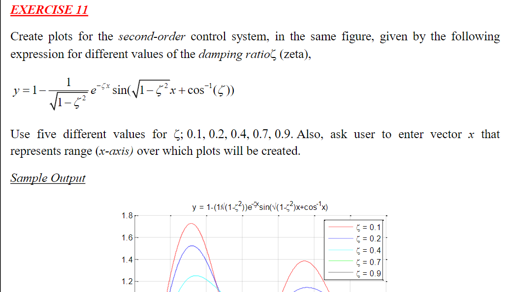 Work on Exercise 11 again using for loop. Hint: | Chegg.com
