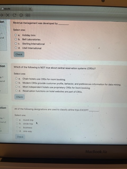 Solved Reverue management was developed bySelect one:a. | Chegg.com