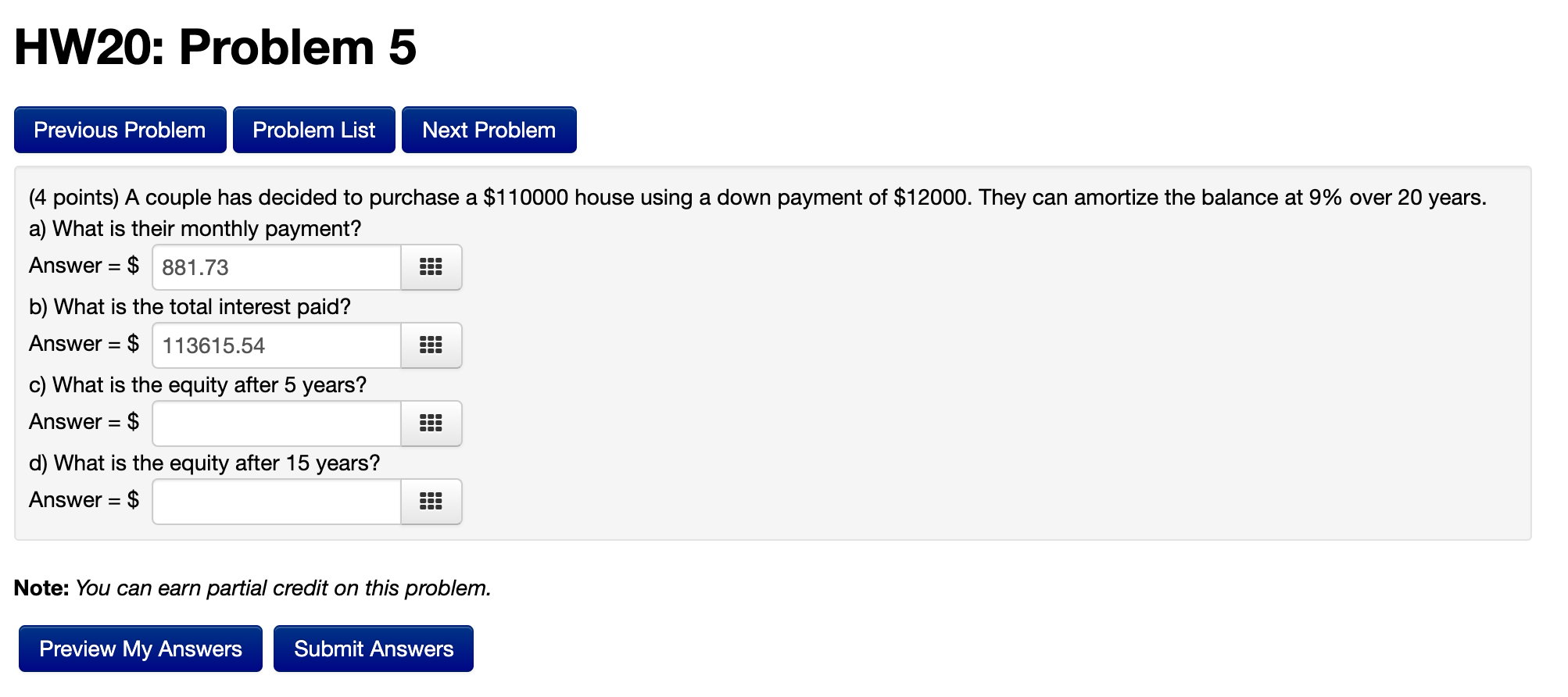 Solved HW20: Problem 5 Previous Problem Problem List Next | Chegg.com