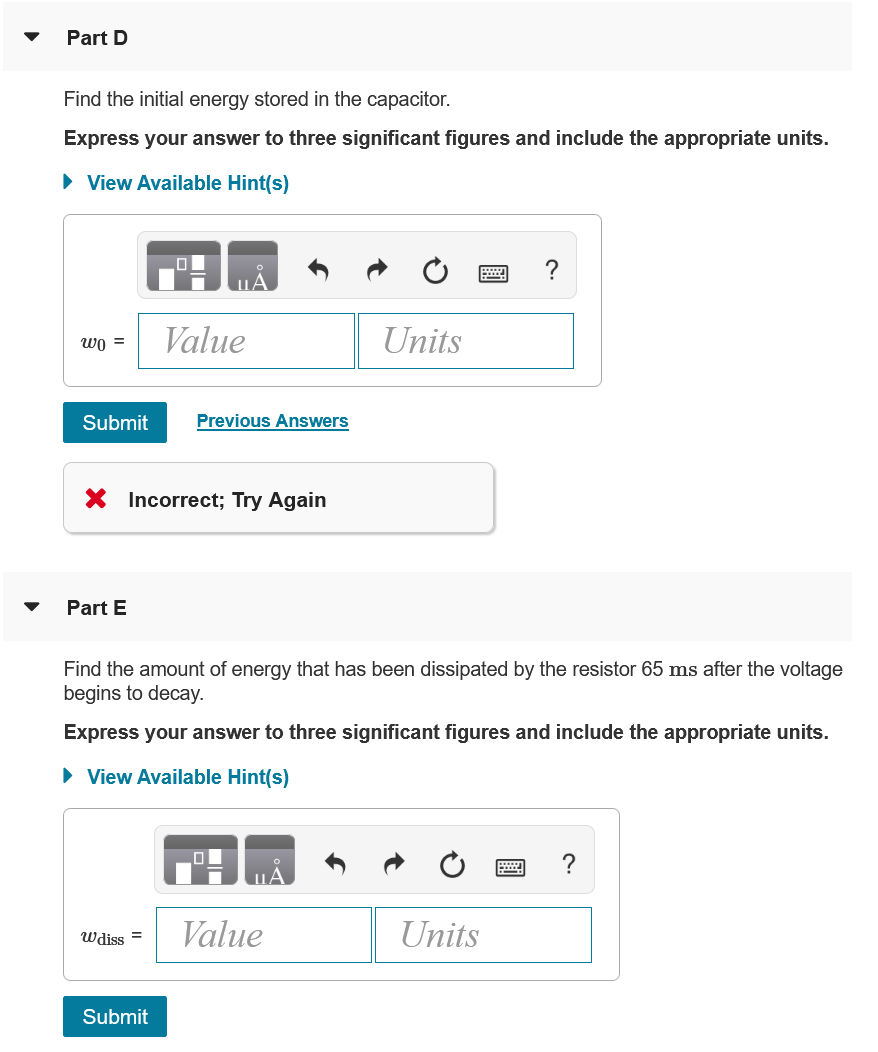 Solved M Review Constants In the circuit in (Figure 1) the | Chegg.com