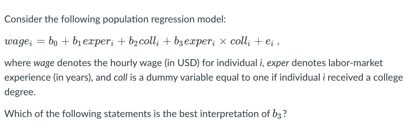 Solved a. The predicted difference in hourly wage between | Chegg.com