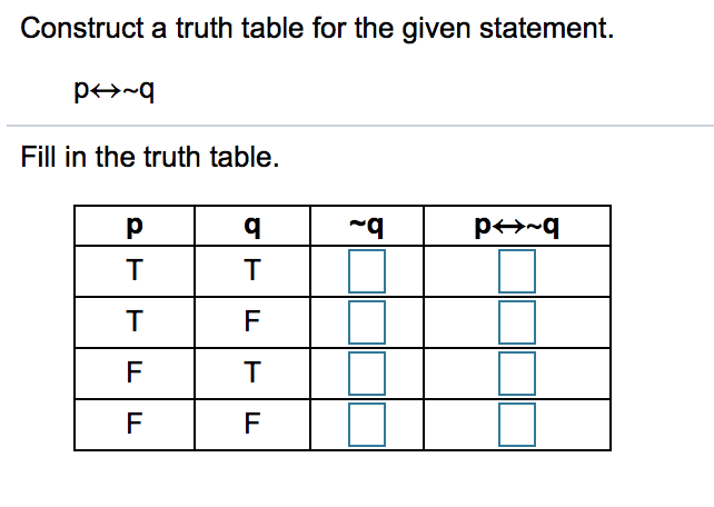 Solved Use a truth table to determine if the following | Chegg.com
